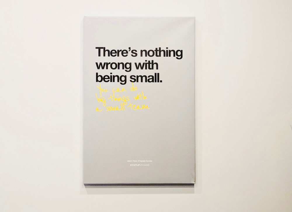 There's Nothing Wrong with Being Small - REMANU